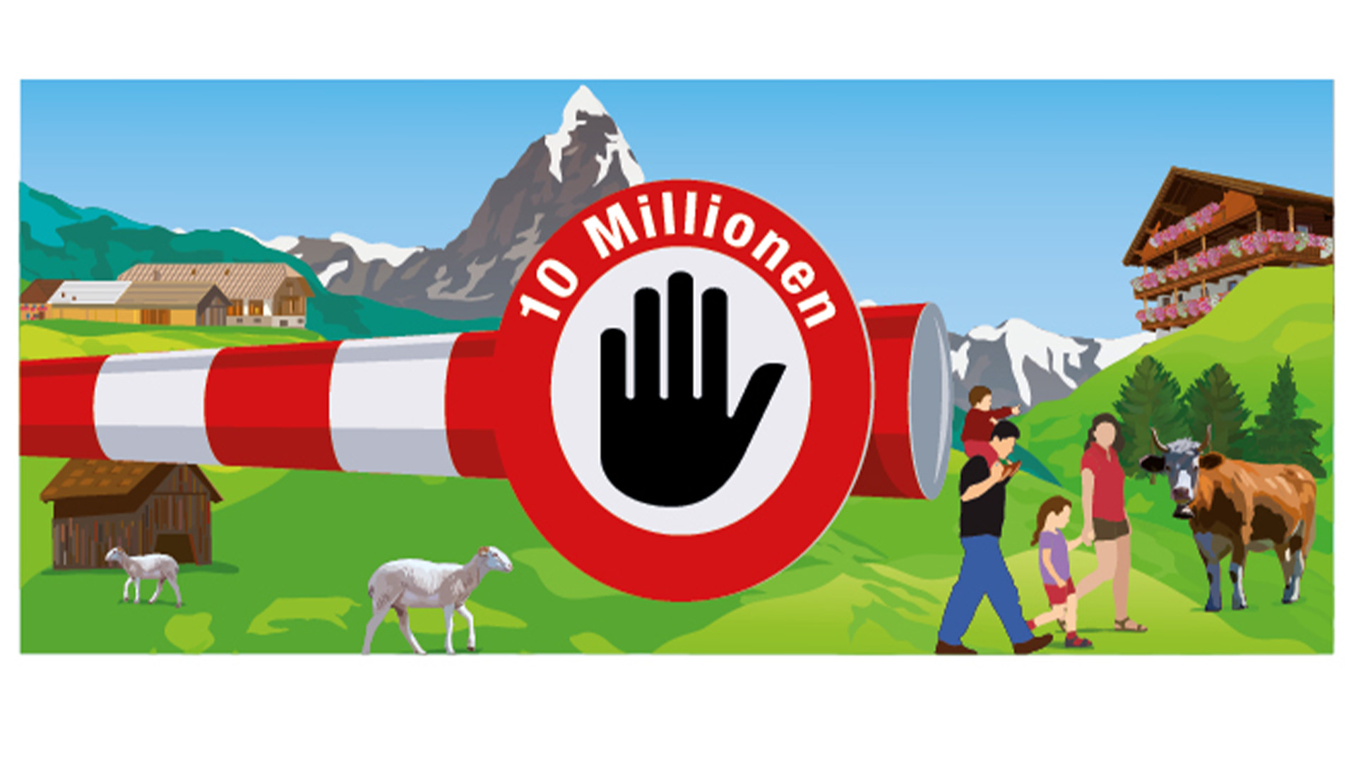 SVP Schweiz - «Keine 10-Millionen-Schweiz! (Nachhaltigkeits-Initiative)»