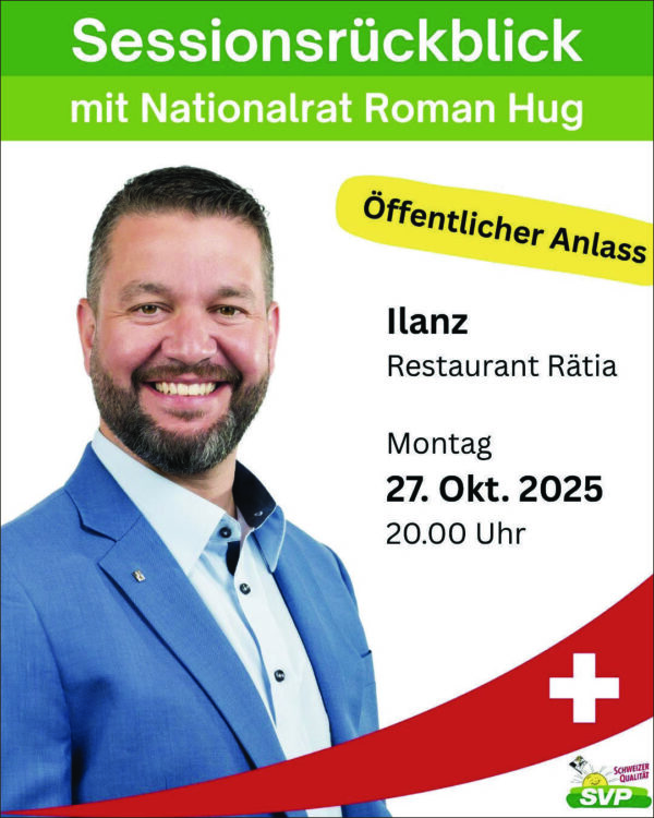 SVP Schweiz - Sessionsrückblick mit Nationalrat Roman Hug