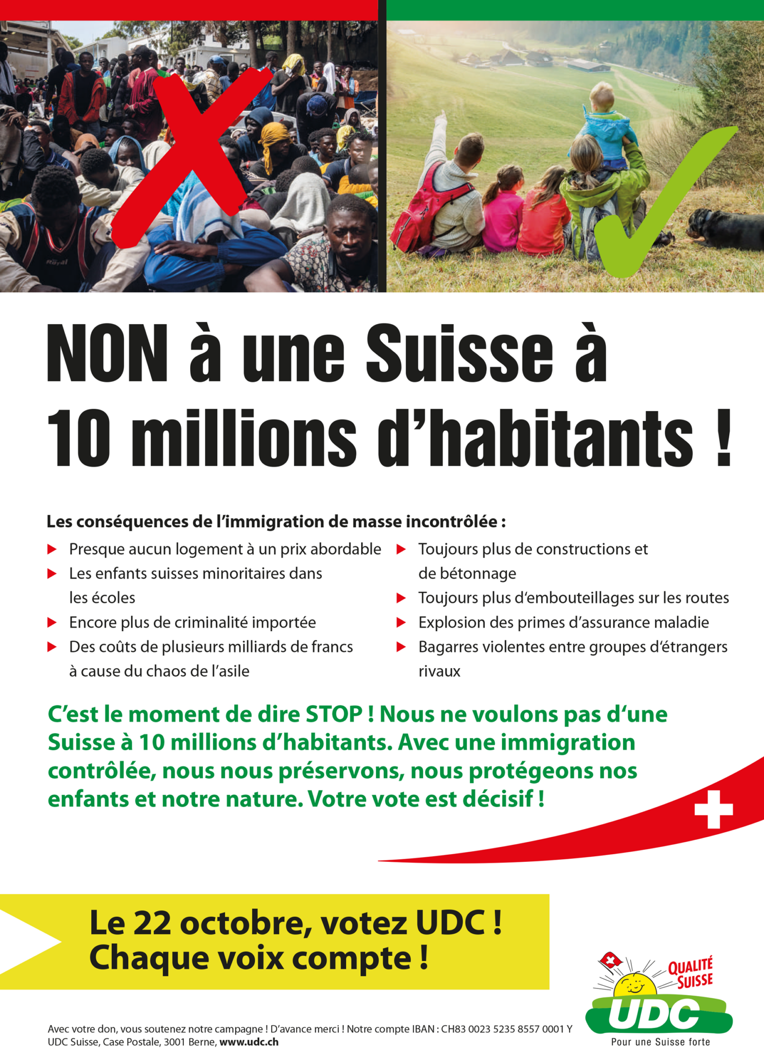 SVP Schweiz - Sloganplakate und Downloads